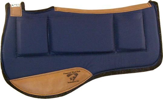 Endurance-Square Contoured Relief Pad Navy ½"